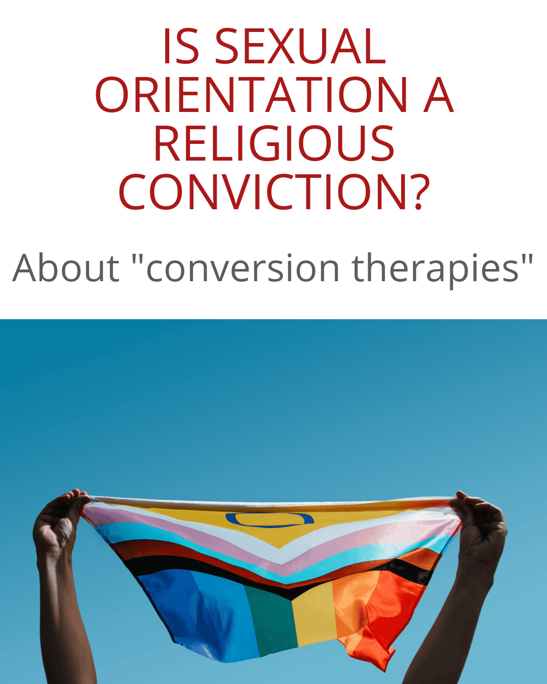 Is sexual orientation a religious conviction? | EKS Kompetenzzentrum ...